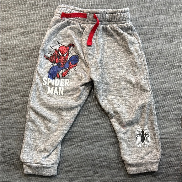 Spiderman | Bottoms | Spiderman Gray And Red Sweatpants For Everyday ...